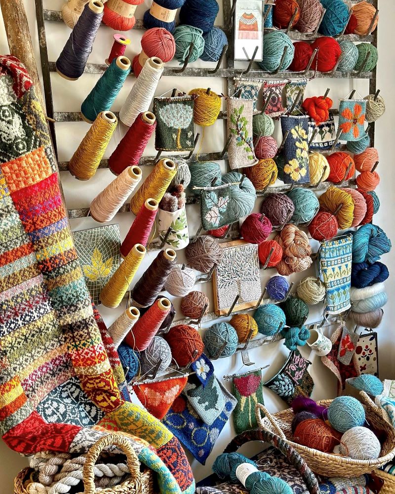 A Portrait in Objects: Dee Hardwicke – Modern Daily Knitting