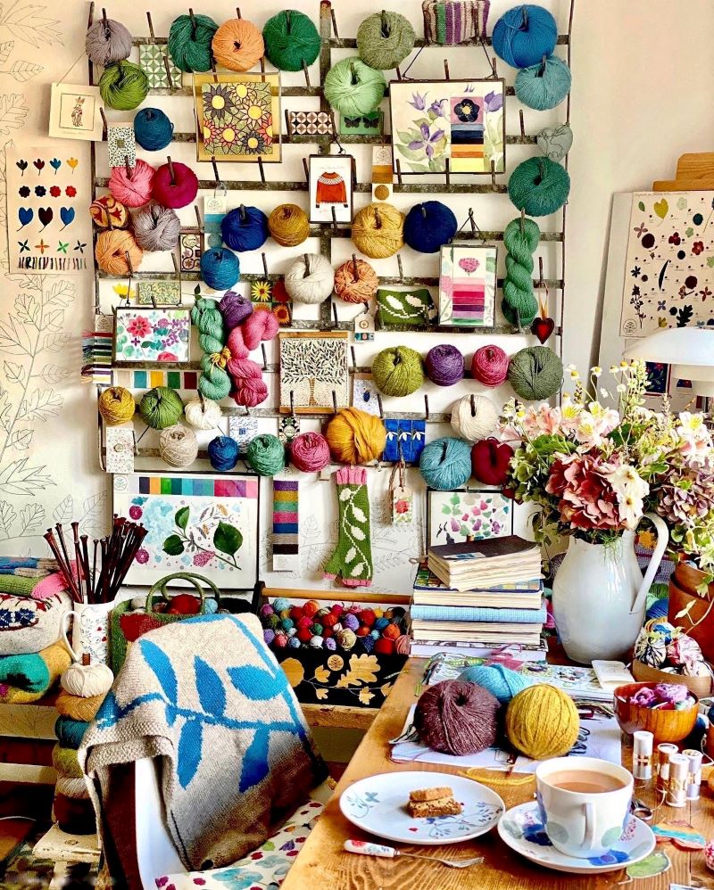 A Portrait in Objects: Dee Hardwicke – Modern Daily Knitting