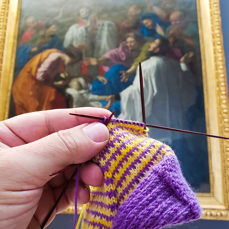 Letter from Paris: So You Wanna Knit the Louvre? – Modern Daily Knitting