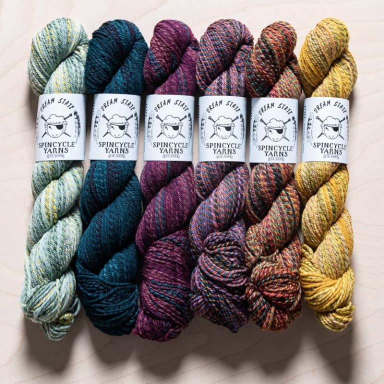 Nightshift Shawl, Dream State Yarn: Wow – Modern Daily Knitting