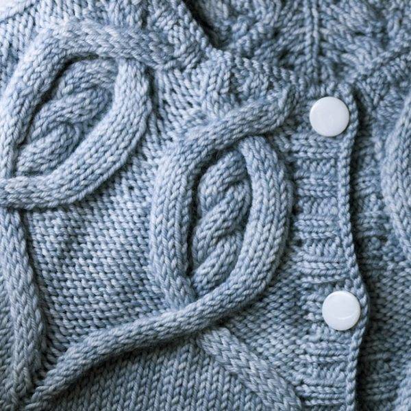 Calligraphy Cardigan – Modern Daily Knitting