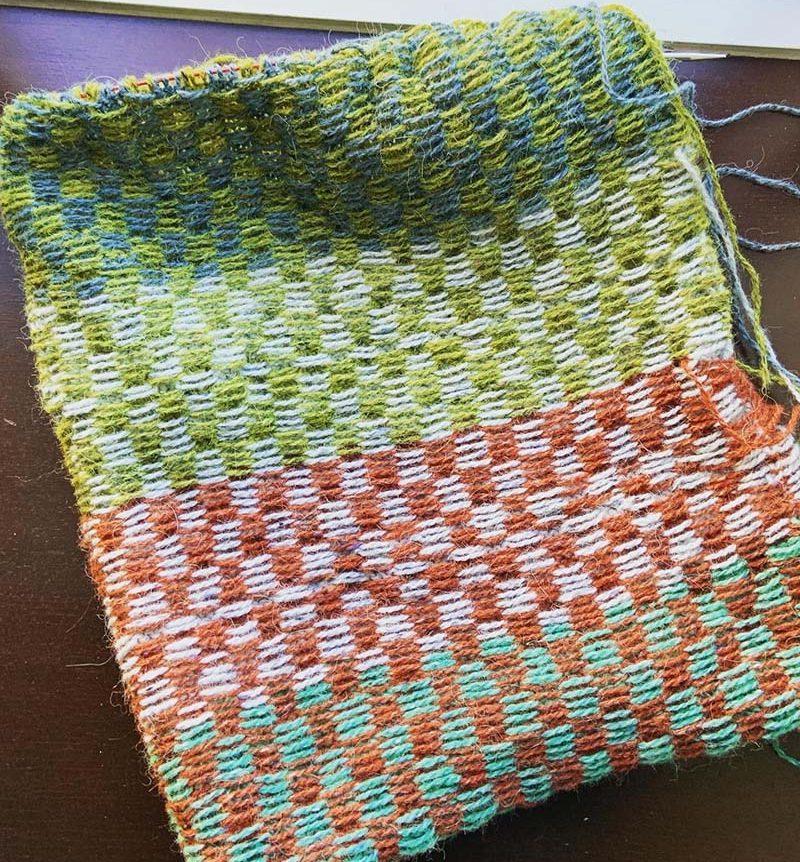 Kaffe-along Helper: How to Catch Floats – Modern Daily Knitting