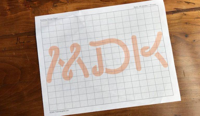 How to Turn a Graphic into a Knitting Chart – Modern Daily Knitting