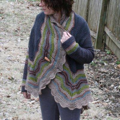 What’s Hap-pening: How to Turn a Hap Shawl into a Cardigan – Modern ...
