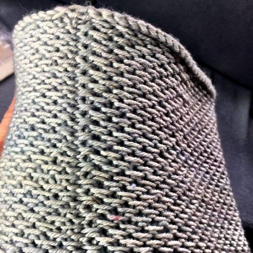 Helical Stripes in Garter Stitch! And on DPNs! – Modern Daily Knitting