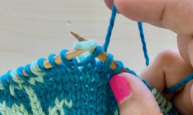 How to Work Ladderback Jacquard – Modern Daily Knitting