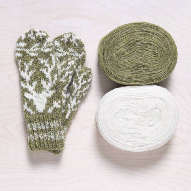 Reindeer Moss Mittens – Modern Daily Knitting