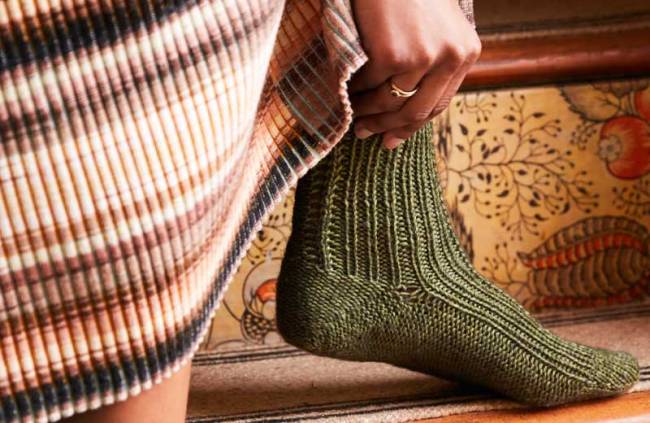 Placing an Afterthought Heel – Modern Daily Knitting