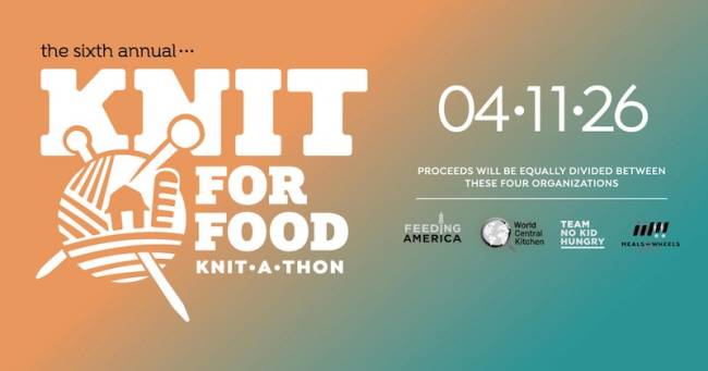 Let’s Go, Knitters—It’s Time to Knit for Food! – Modern Daily Knitting